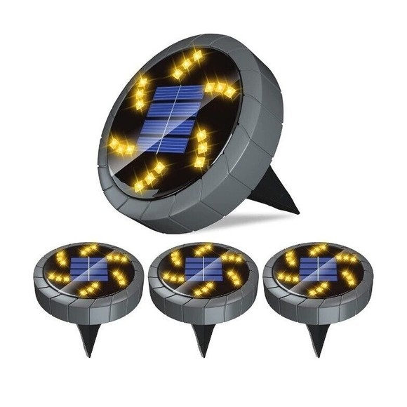 Garden Lights | Other | Solar Ground Lights 8 Led Solar Ip67 Outdoor ...